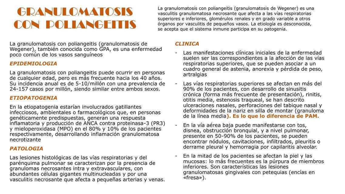 Granulomatosis con poliangeitis | Ariana-2001 | uDocz
