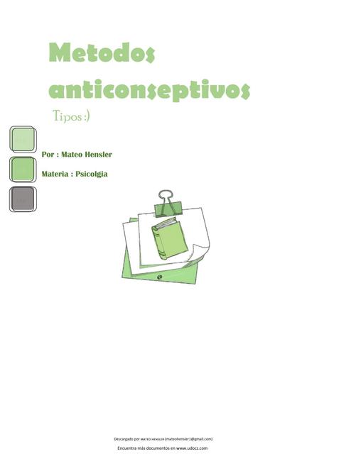 Resúmenes de Métodos naturales | Descarga apuntes de Métodos naturales
