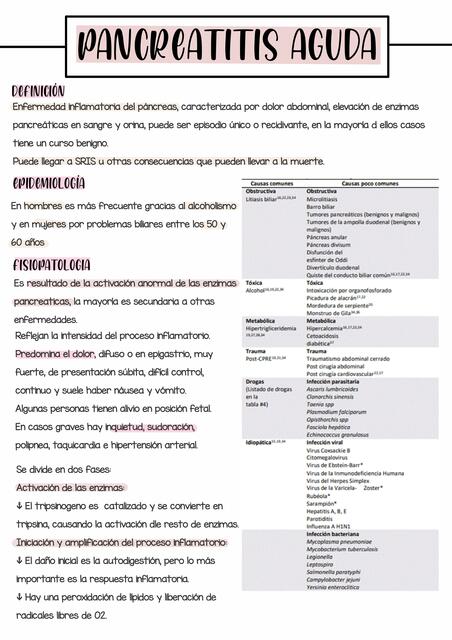 Pancreatitis aguda PDF | Medicina.zip | uDocz