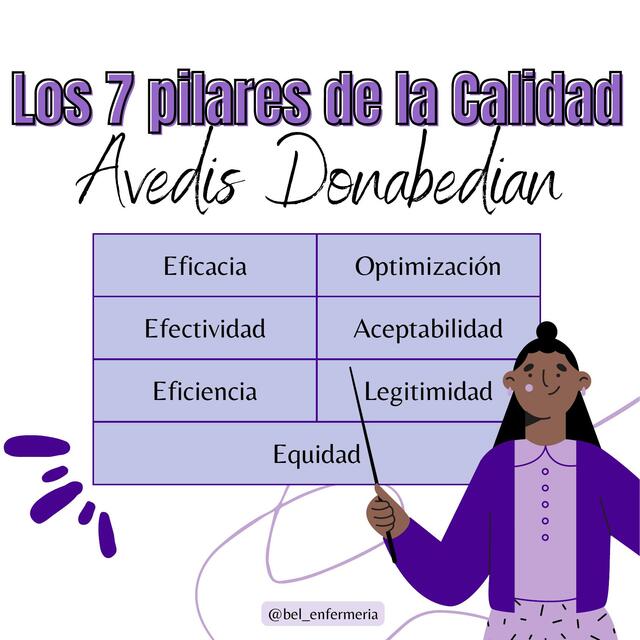 Los 7 pilares de la calidad de Avedis Donabedian | Belinda Enfermera ... Los 7 pilares de la calidad de Avedis Donabedian | Belinda Enfermera ...