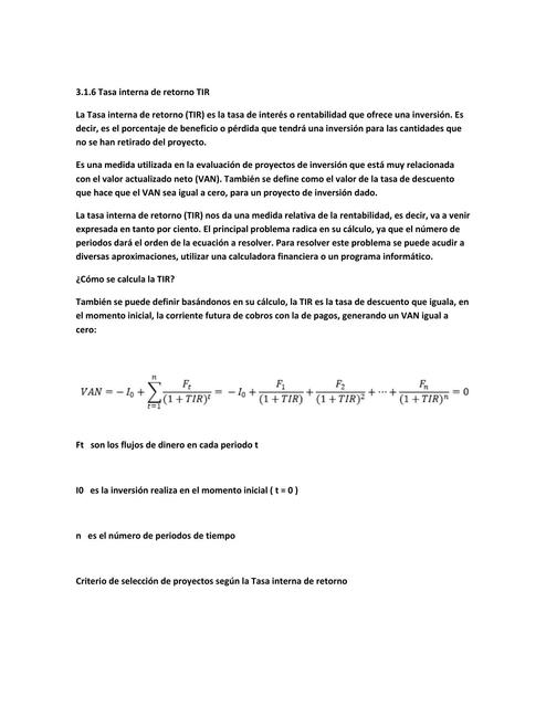 relacion tasa de interes | LEonel Rico | uDocz