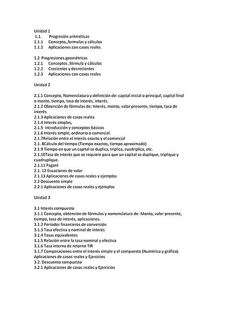 matematicas finacieras | LEonel Rico | uDocz