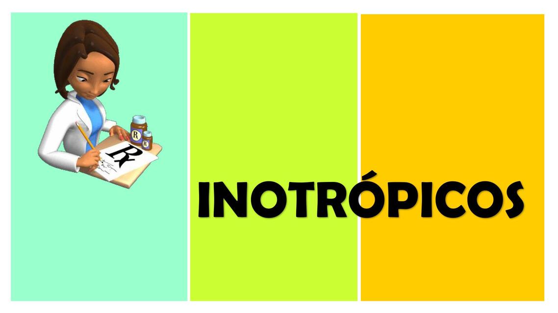 Inotrópicos | YUDOC.ORG | uDocz