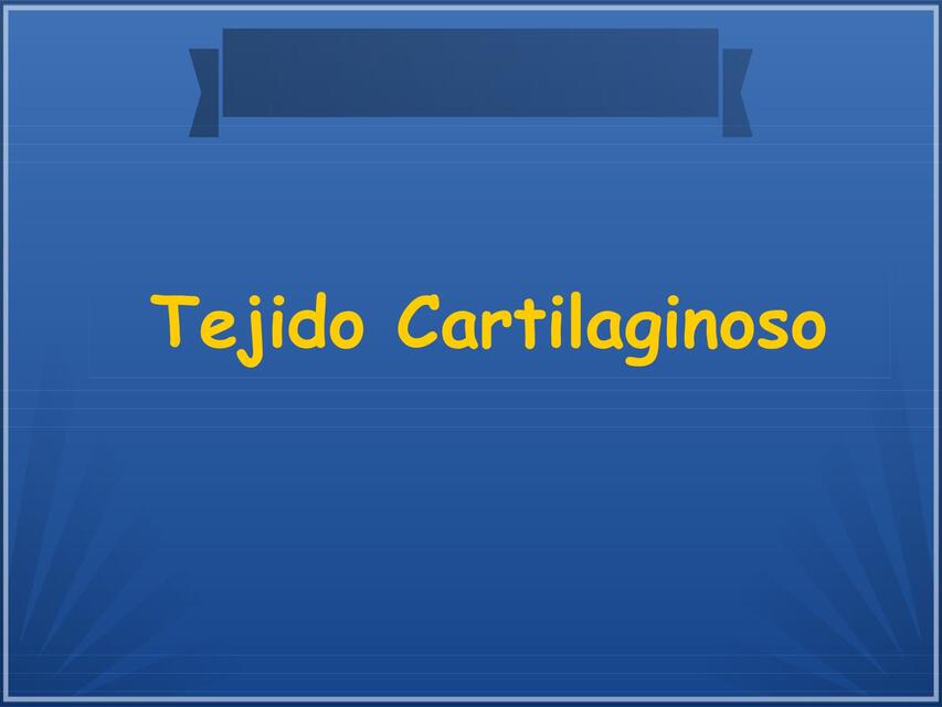 Tejido Cartilaginoso. | Lau Palacio | uDocz Tejido Cartilaginoso. | Lau Palacio | uDocz