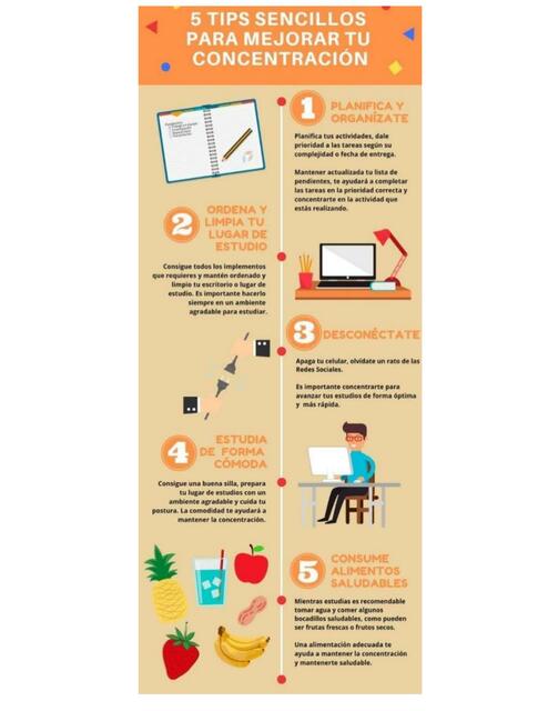 Tip para mejorar la concentración | Aldair Preciado | uDocz
