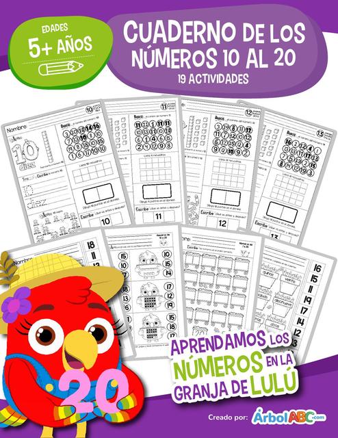 Cuaderno de los Numeros 10 al 20 | YUDOC.ORG | uDocz