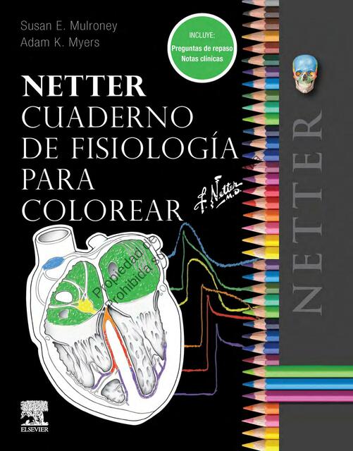 Netter Cuaderno de Fisiología para Colorear