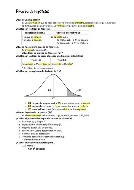 Prueba de hipótesis | Camila Farias | uDocz