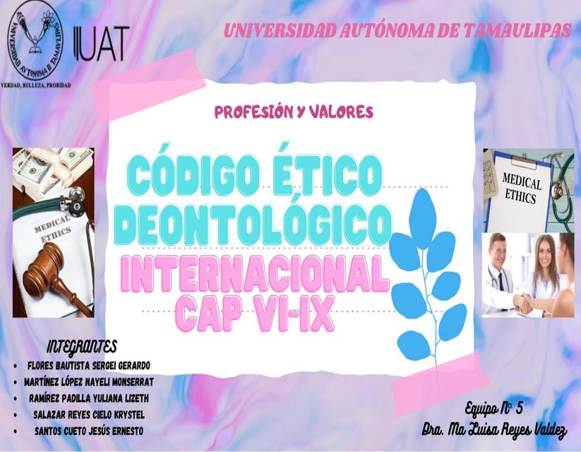 Resúmenes de Código ético | Descarga apuntes de Código ético