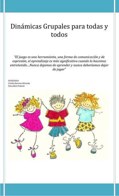 Manual de dinámicas | Rowe Sierra | uDocz