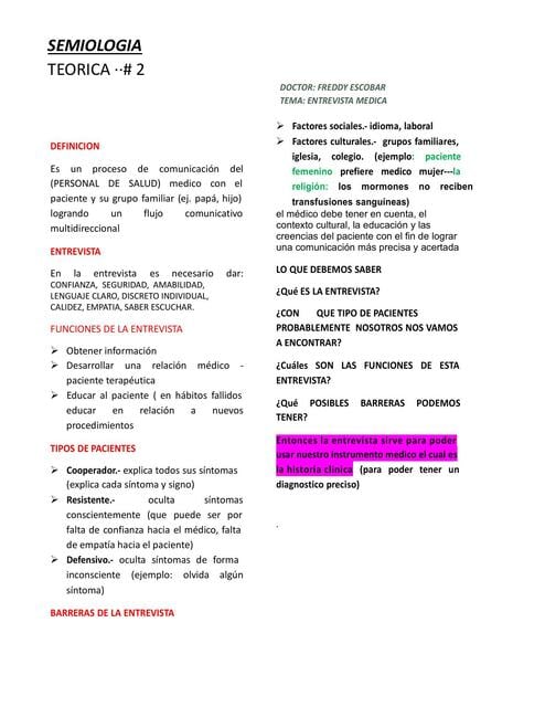 Entrevista Médica | Siul Gcle | uDocz