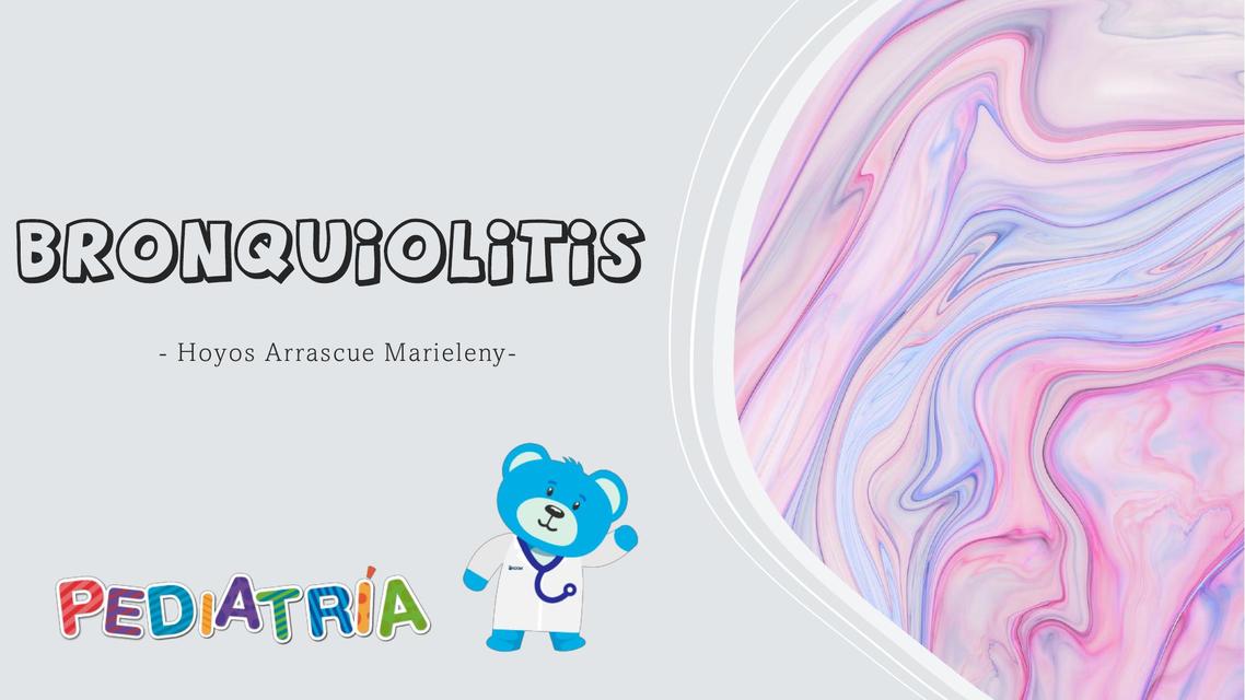 Bronquiolitis | Med. Mariel | uDocz