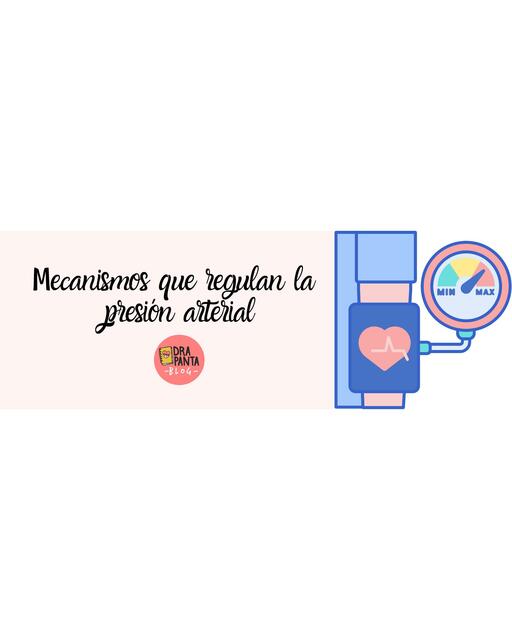 Mecanismos que Regulan la Presión Arterial | Dra Panta | uDocz Mecanismos que Regulan la Presión Arterial | Dra Panta | uDocz