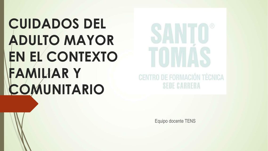 Cuidados en adulto mayor | Elizabeth Peralta Bahamondes | uDocz