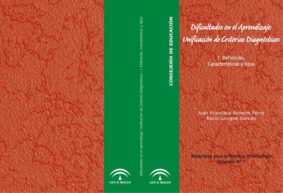 Dificultades en el Aprendizaje Unificación de Criterios Diagnósticos | Psicología, sociología ...