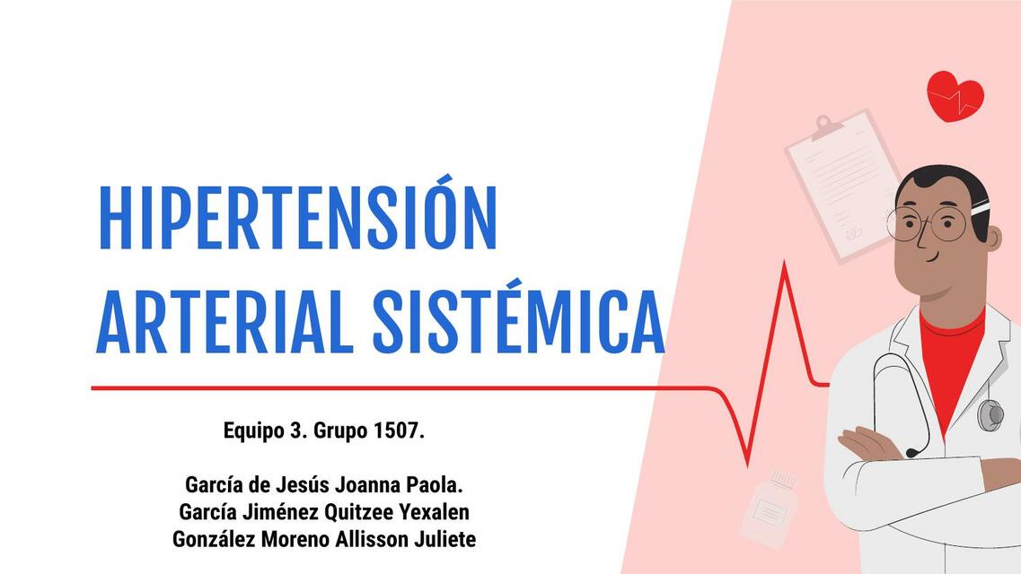 Hipertensión Arterial Sistémica | BioQuiMed | uDocz Hipertensión Arterial Sistémica | BioQuiMed | uDocz