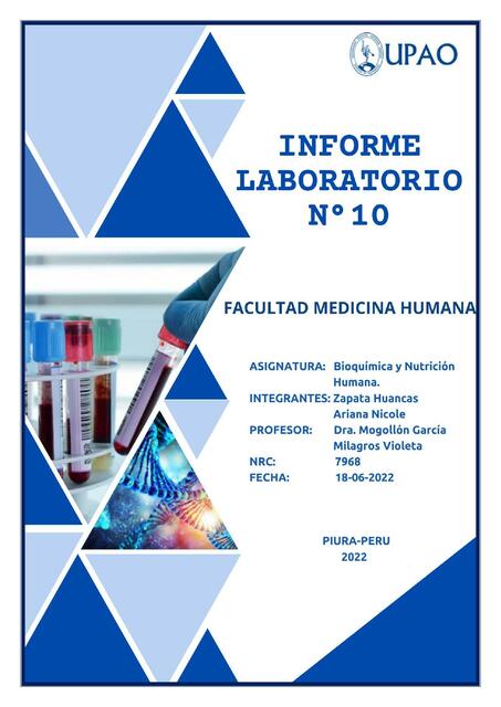 Informe de Laboratorio | Ariana Zapata | uDocz
