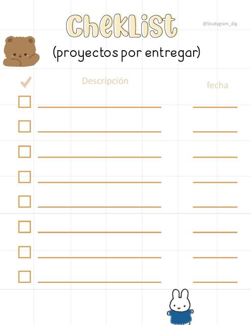 Resúmenes de Check List de Proyectos | Descarga apuntes de Check List ...