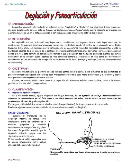 Deglución y Fonoarticulación | YUDOC.ORG | uDocz