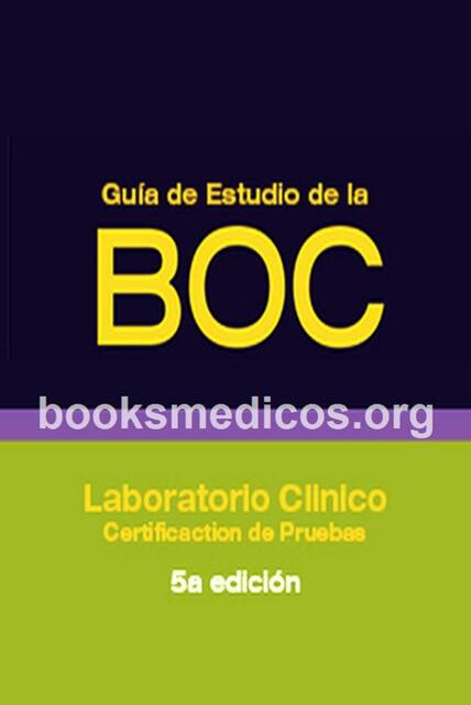 Guía de Estudio de la BOC | Enfermería | uDocz
