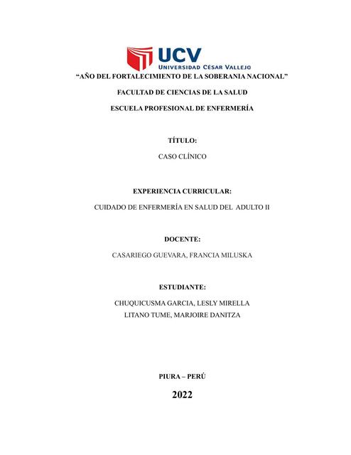 Caso clínico | uDocz