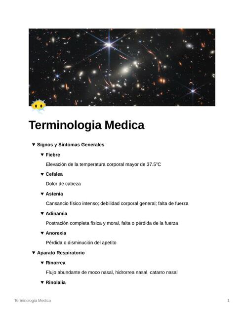 Terminologia Medica | ESPM MEDICINA | uDocz