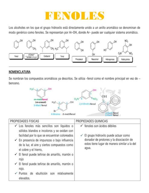 Fenoles | Pamela Ascencio | uDocz