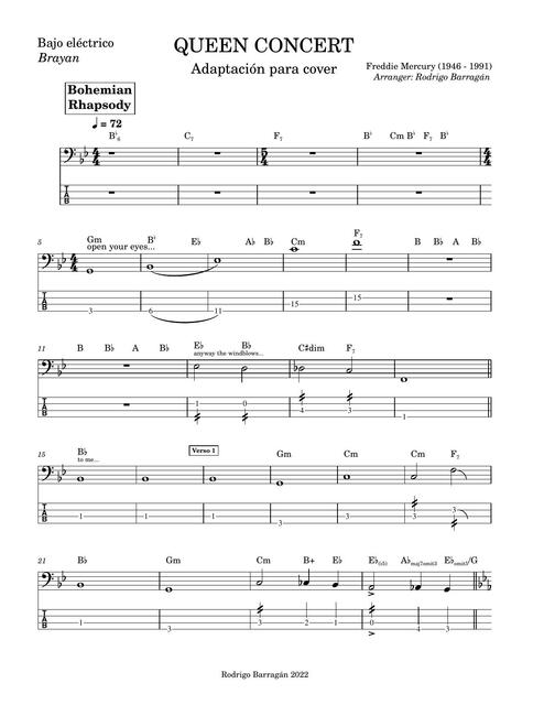 Queen Concert Bass | uDocz