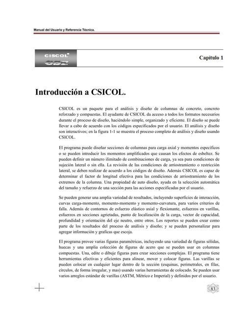 Csicol Manual | Edwin Cornejo | uDocz