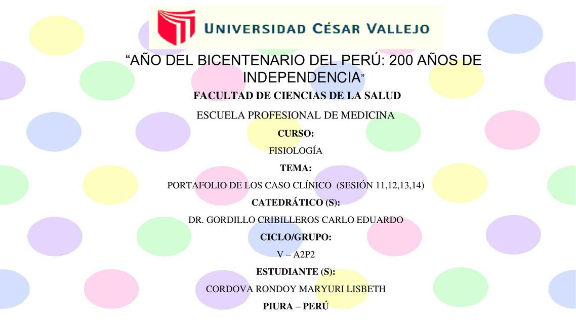 Portafolio Fisiología | MARYURI LISBETH | uDocz