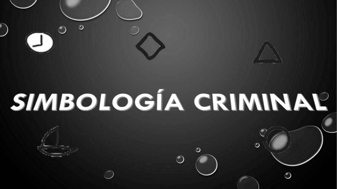 Simbología Criminal | Forensic.notes | uDocz