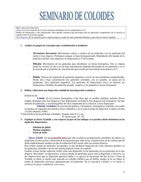 Seminario de Coloides | YUDOC.ORG | uDocz