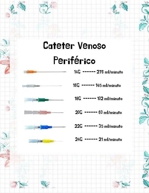 Cateter venoso periferico | fraii | uDocz