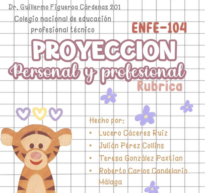 Proyección personal y profesional | Studygram Dig | uDocz