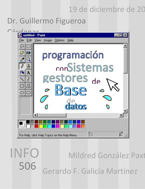 Programación n con sistemas gestores | Studygram Dig | uDocz
