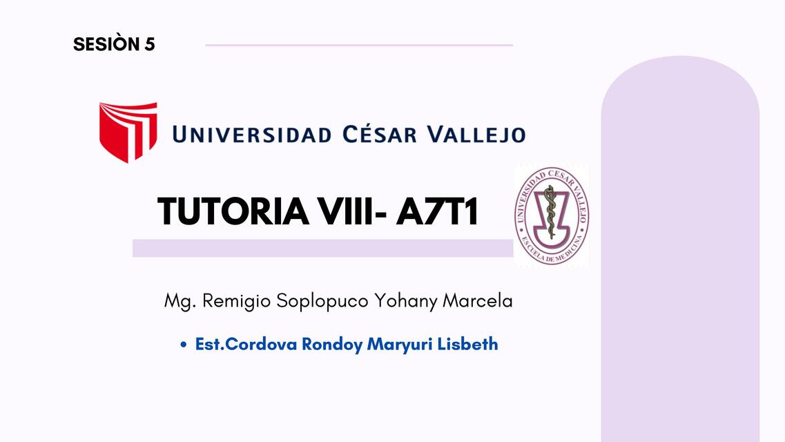 Preguntas 05 Tutoría VIII 2 | MARYURI LISBETH | uDocz