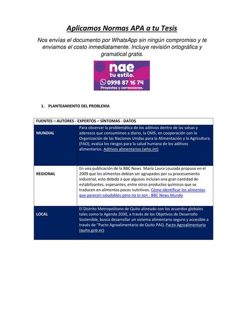 Plantilla Planteamiento del Problema | YUDOC.ORG | uDocz