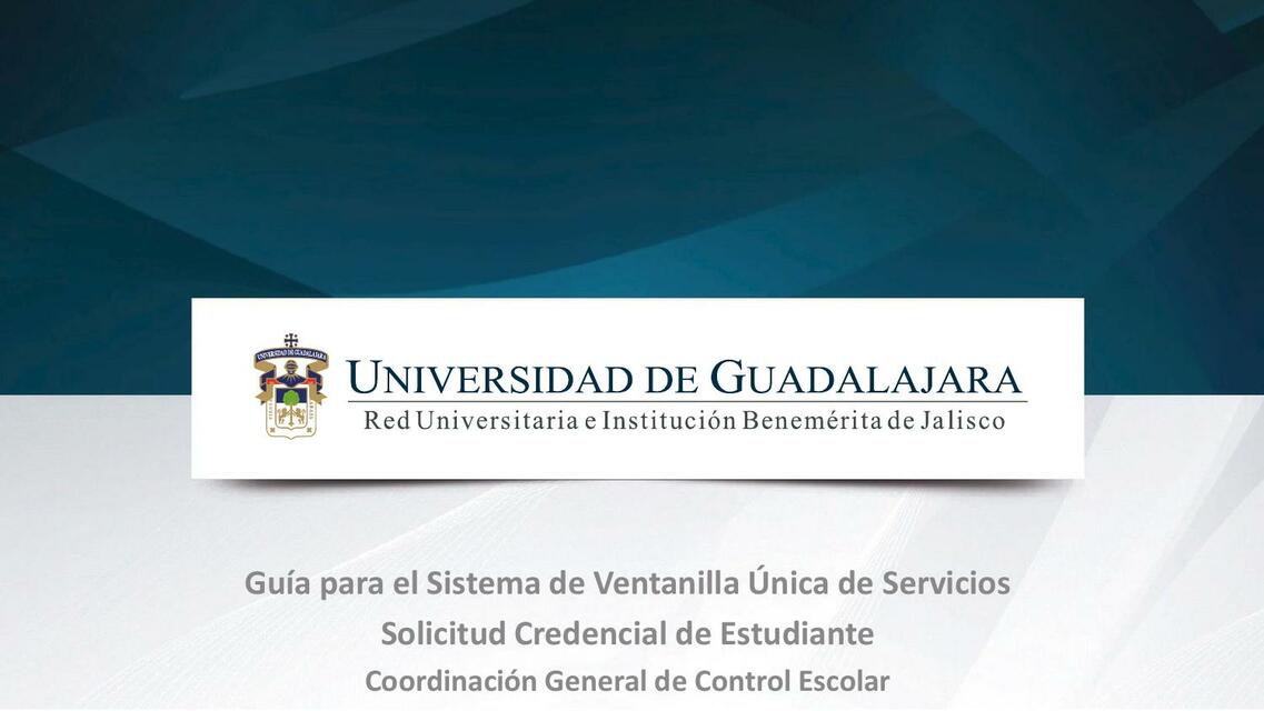 Trámite Tu Credencial (manual/ guía) Estudiantes UDG | High Country ...