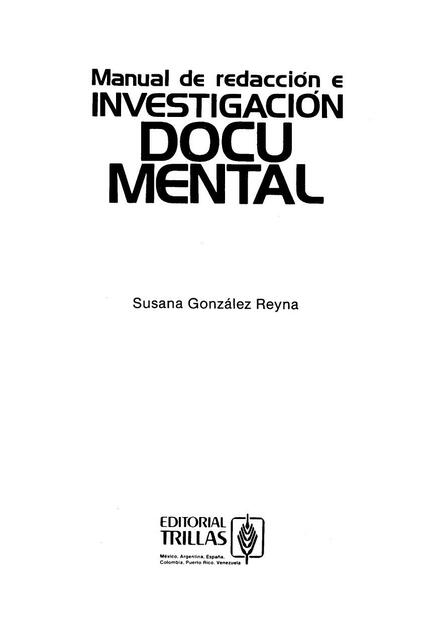 Manual de Redacción e Investigación Documental | Judith Crukshank | uDocz