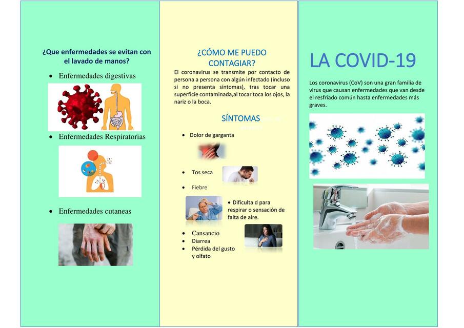 Tríptico COVID 19 | MARYURI LISBETH | uDocz