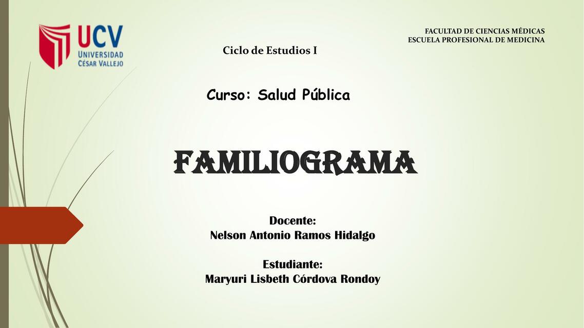 Familiograma | MARYURI LISBETH | uDocz