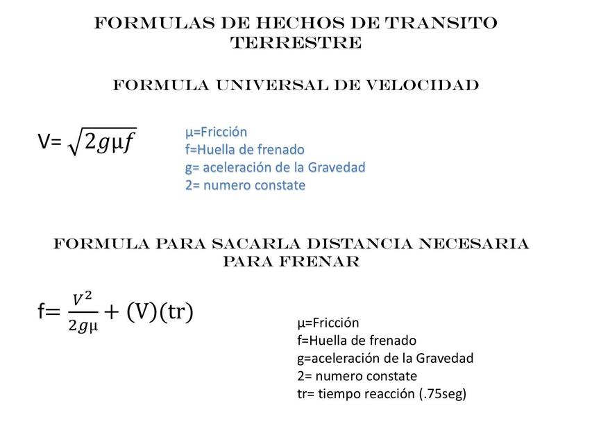 Fórmulas HDTT | Forensic.notes | uDocz