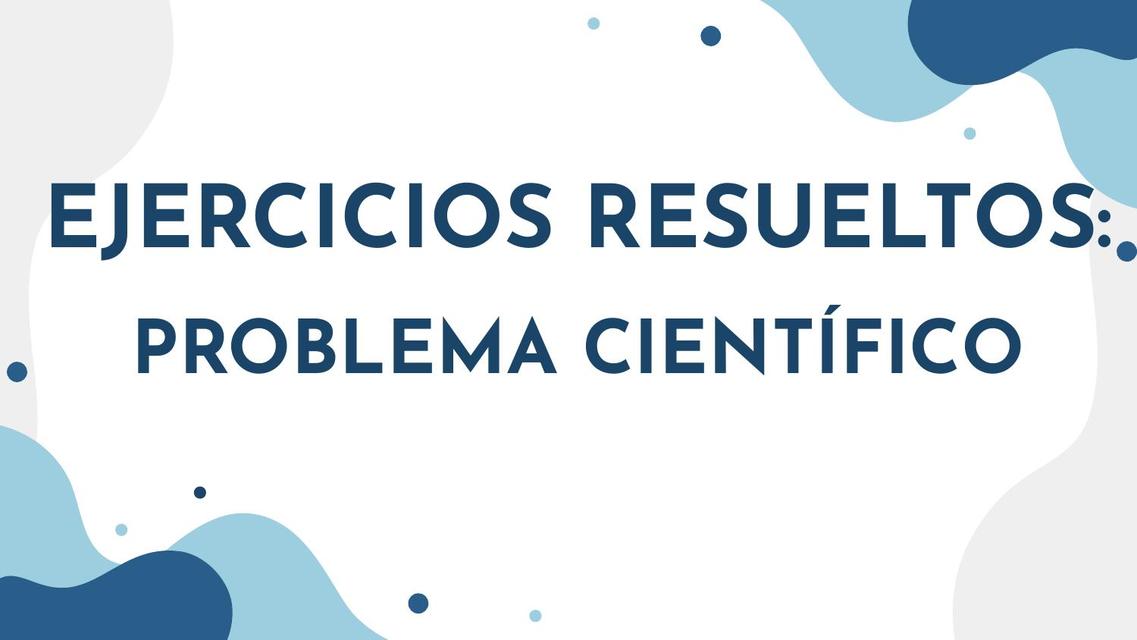 Problema científico | Bosque | uDocz