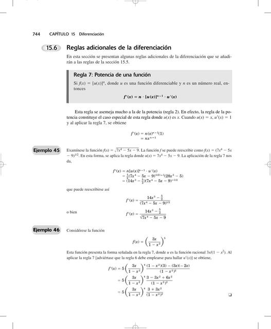 Reglas Adicionales de Diferenciación | Giussepe Mori Fernández | uDocz