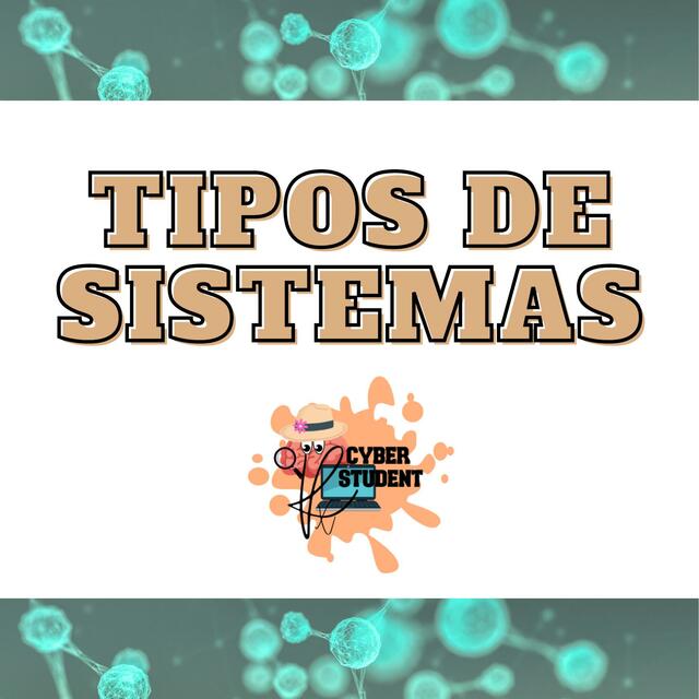 Resúmenes de Tipos de sistemas | Descarga apuntes de Tipos de sistemas