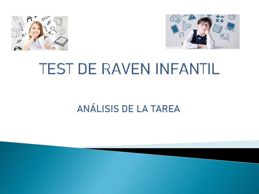Test de raven infantil | Litza Menendez | uDocz