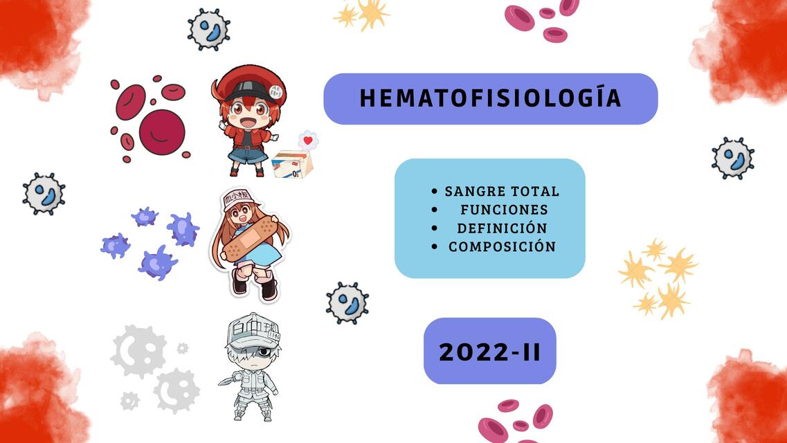 Fisiología de la Sangre: Sangre Total, Funciones, Definición y ...