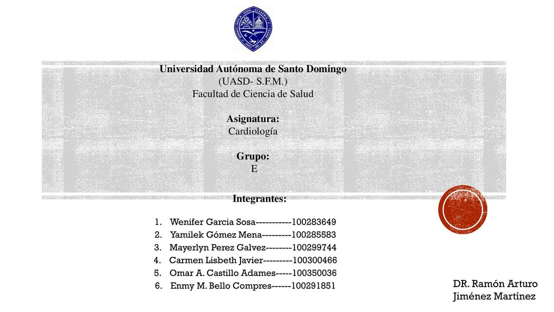 El Electrocardiograma | carmen Javier | uDocz