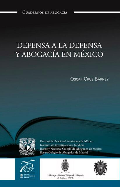 Defensa a la defensa y abogacía en México | Forensic.notes | uDocz