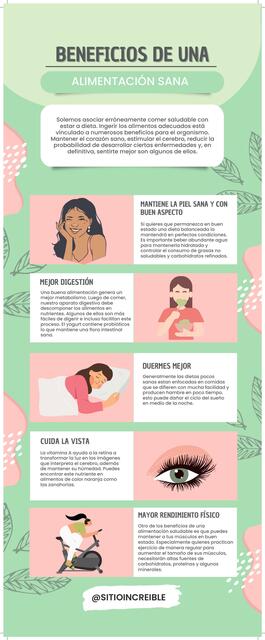 Beneficios de una alimentación sana | MARYURI LISBETH | uDocz